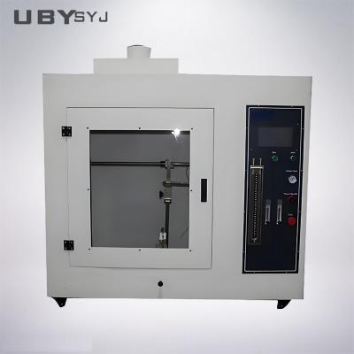 China UP-5032 Angle Adjustable Plastic Burning Rate Test Apparatus with Mitsubishi PLC Control and 20mm～125mm Flame Height for sale