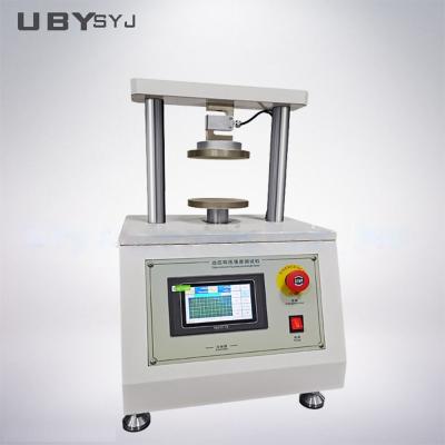 China UP-6000 ISO TAPPI Standard Digital Display Paper Ring Edge Flat Crush Tester with Customizable Platen Dimension for sale