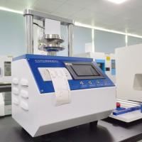 China UP-6000 Crush Tester with 5000N Force Measuring Range, 7-inch Touch Screen, Complies with ISO and TAPPI Standards for sale