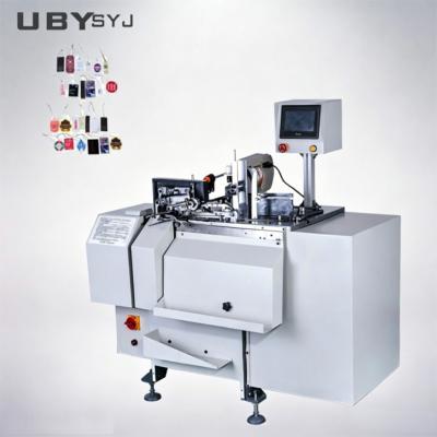 China High-Speed 5000 pcs/h Automatic Hang-tag Machine with Touch Screen HMI for Multiple String Materials for sale