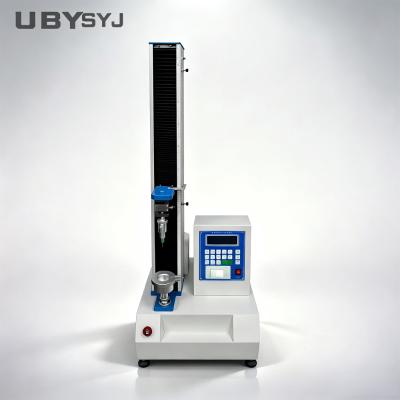 China Film Puncture Peel Strength Tester Universal Testing Machine Complies With ASTM D882 800mm Maximum Test Stroke Stepper Motor Driven for sale