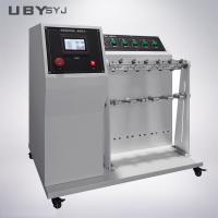 China 6 Station Wire Swing Bending Test Equipment with Adjustable Bending Angle and UL817 Standard Compliance for sale