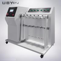 China 6 Station Wire Swing Bending Test Equipment with Adjustable Bending Angle and UL817 Standard Compliance for sale