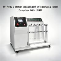 China 6 Station Wire Swing Bending Test Equipment with Adjustable Bending Angle and UL817 Standard Compliance for sale