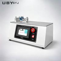 China Zipper Smoothness Tester with High-Precision Load Cell, Touch-Screen Intelligent Control, and Adjustable Test Travel for ASTM D2061 Compliance for sale