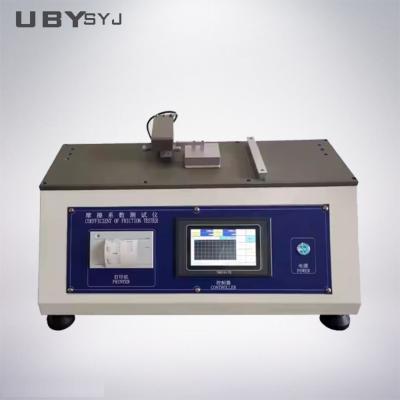 China COF Tester with ±0.02 N Test Force Precision 1～500 mm/min Slider Moving Speed and 200±2 g Standard Weight for Packaging Rubber Materials for sale
