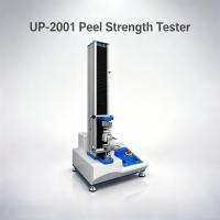 China Computer Control Peel Force Testing Machine with 0.5-grade Accuracy and 600 mm Test Stroke for Adhesive Testing for sale