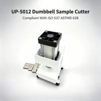 China Dumbbell Sample Cutter Tensile Test Die Cutter Compliant With ASTM D412 D638 High-Precision Hardened Tool Steel 120mm Pressure Plate Diameter for sale