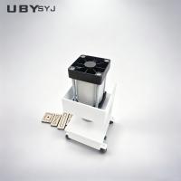 China Custom Size Dumbbell Die Cutter with 110mm Impact Stroke and 0.8MPa Air Supply Pressure for Rubber Testing for sale