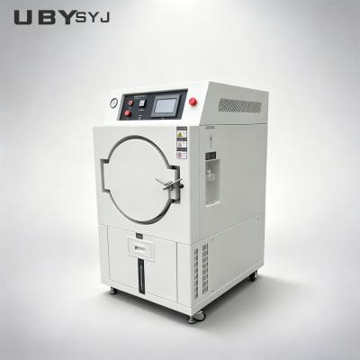 China Non-Saturated High Pressure HAST Test Chamber with SUS316 Stainless Steel Inner Tank and 7-inch TFT Color Touch Screen for Electronic Components Reliability Aging Test for sale