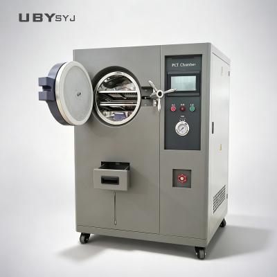 China PCT Test Chamber with 100% Saturated Steam Humidity SUS-316 Stainless Steel Pressure Accelerated Aging Test Chamber JESD22-A102 Compliant for sale