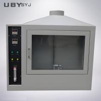 China ISO11925-2 Compliant Flame Retardancy Tester with Adjustable Flame Height and Stainless Steel Construction for Building Materials Fire Resistance Testing for sale