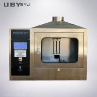 China ISO11925-2 Compliant Fire Resistance Testing Equipment with Stainless Steel Construction and Adjustable Flame Height for sale