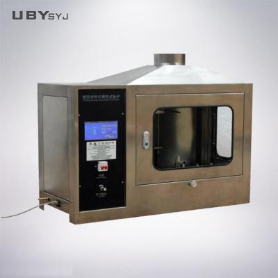 China ISO11925-2 Compliant Fire Resistance Testing Equipment with Stainless Steel Construction and Adjustable Flame Height for sale