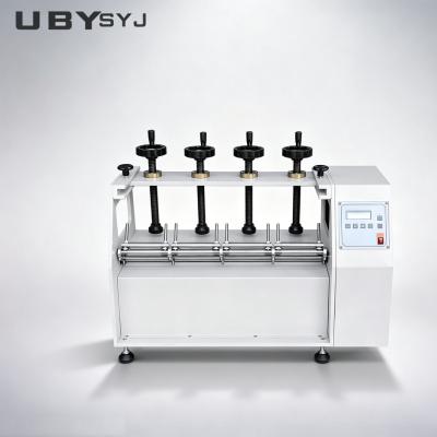China Shoe Bending Tester with 0~90° Adjustable Flexing Angle, 100 ± 5 cpm Test Speed, and LCD Display Counter for sale