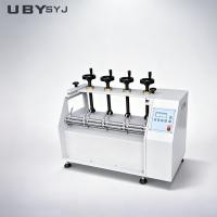 China Shoe Bending Tester with 0~90° Adjustable Flexing Angle, 100 ± 5 cpm Test Speed, and LCD Display Counter for sale