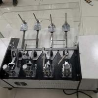 China Footwear Flexing Tester SATRA TM92 Shoes Bending Fatigue Test Equipment with 4 Pairs of Shoes, 1~140 Cycles/min, and 0~90° Adjustable Angle for sale