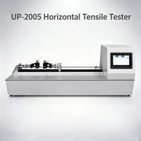 China Horizontal Tensile Testing Machine with 1~500 mm/min Test Speed 600mm Stroke and Touch Screen Control for Material Testing for sale
