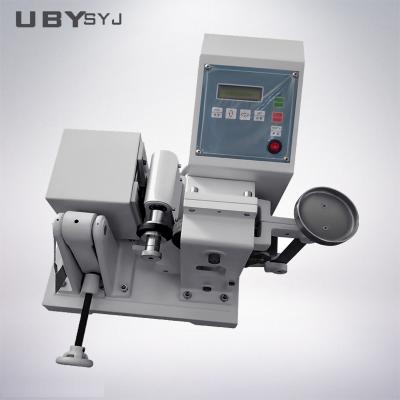China UP-1008 Akron Abrasion Tester Compliant With GB/T1689 JIS K6264 BS 903 Featuring 8-digit LCD Counter and 0~45° Adjustable Tilt Angle for sale