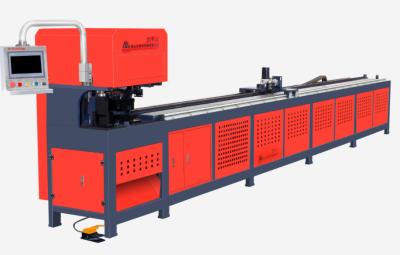 China Fully Automatic Punching and Cutting Machine with 30°-65° Angle Capability for Pipe Processing for sale
