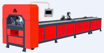 China 125ACJT-ZCKCD Full Auto CNC Punching and Cutting Machine for Channel Steel, Angle Iron, and Thick Square Tube Processing for sale