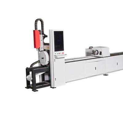China 1500W-6000W Aluminum Tube Laser Cutting Machine for Square, Round & Irregular Pipes with 35mm Tail Material Design for sale