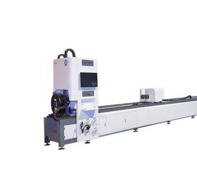 China NY Series CNC Tube Laser Cutting Machine 1500-6000W for Aluminum Tubes 8-230mm with ±0.02mm Accuracy for sale
