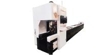 China NY120 Horizontal Aluminum Tube Laser Cutting Machine with 1500-6000W Power for φ8-230mm Pipes for sale