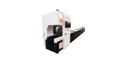 China NY120 Horizontal Aluminum Tube Laser Cutting Machine with 1500-6000W Power for φ8-230mm Pipes for sale