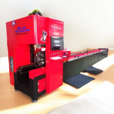 China NY120 CNC Aluminum Tube Cutting Machine - 120mm Diameter Capacity, 3.5kW Power, Adjustable Speed to 500mm/s for sale
