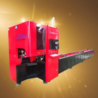 China Mingzhou L12 Metal Tube Laser Cutting Machine with ±0.02mm Accuracy and 6-280mm Tube Range for sale