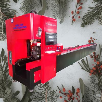 China Mingzhou NY120 CNC Square Tube Cutting Machine with 280mm Capacity and 6250mm Length Range for Metal Fabrication for sale
