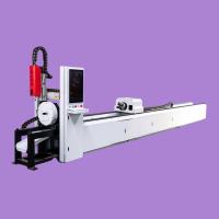 China Mingzhou MY10 Square Tube Cutting Machine 0-45° Angle CNC Dual Servo 1.5KW-2.5KW for sale