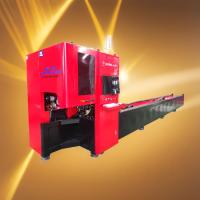 China Mingzhou L12 Metal Tube Laser Cutting Machine with ±0.02mm Accuracy and 12m Tube Capacity for sale