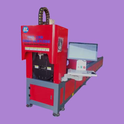 China 8-120mm Square Tube Laser Cutting Machine 15000W CNC Fiber Tube Cutter for sale
