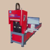 China Mingzhou BNL120 Square Tube Cutting Machine 380V 6000mm Feed Length High Precision Optical 23-bit Motor for sale