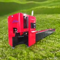 China Metal Tube Laser Cutting Machine L12 | φ8mm-φ120mm Pipe Capacity | ±0.02mm Accuracy | 6m-12m Length Range for sale