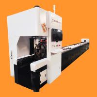 China Mingzhou NY120 Automatic Aluminum Tube Cutting Machine 3KW PLC Control 10-100 Inches Per Minute for sale