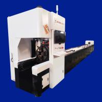 China Mingzhou NY120 Fiber Laser Square Tube Cutter ±0.2mm Accuracy 6m Length for sale