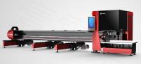 China Laser Pipe Cutting Machine 1500W-6000W Servo Motor Drive 4m 6m Length for sale