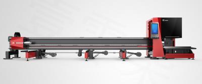 China Laser Pipe Cutting Machine 4m2 Footprint Rectangular Tube Circumcircle ≤280mm 25kg Load for sale
