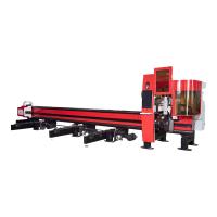 China B23 Fiber Laser Tube Cutter with 20-200mm Cutting Diameter and ±0.02mm Accuracy for Metal Fabrication for sale