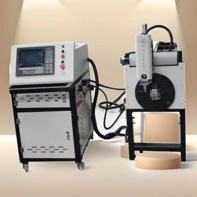 China Mingzhou M100-2 Metal Tube Laser Cutting Machine 6000mm Holding Length 65mm Axis Adjustment for sale