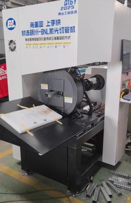China Laser Pipe Cutting Machine 6500mm Max Tube Length 10mm Min Round Tube Diameter 1.5G Acceleration for sale