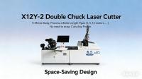 China X12Y-2 CNC Aluminum Cutting Machine 1500kW Motor PLC Control ±0.1mm Accuracy for sale