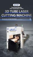 China CNC Laser Tube Cutter 6250mm Pipe Length ±0.02mm Repeatability Precision Cutting Machine for sale
