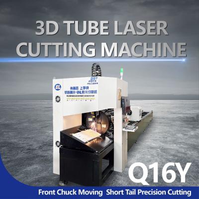 China CNC Laser Tube Cutter 20-120mm Diameter ±0.02mm Repeatability 150m/min Cutting Speed for sale