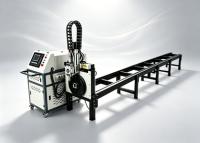 China Mingzhou M100-2 Metal Tube Laser Cutting Machine 6000mm Tube Holding ±0.02mm Accuracy Water Cooling for sale