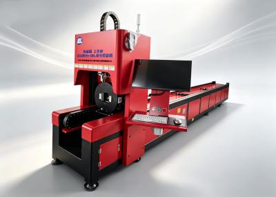 China Fiber Laser Tube Cutting Machine 6000mm for Round Square Rectangular Pipe 380V for sale