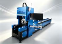 China Fiber Laser Metal Tube Cutting Machine 6000mm 380V for Round Square Pipe for sale